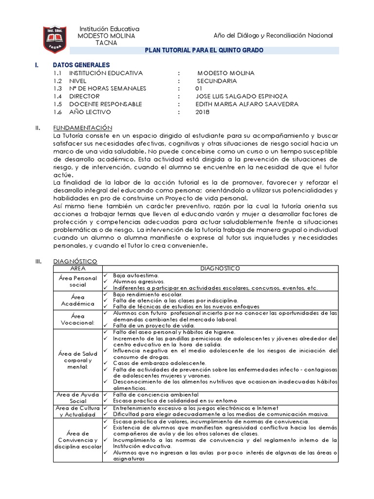 Plan Toe 2018 | PDF | Adolescencia | Embarazo en la adolescencia