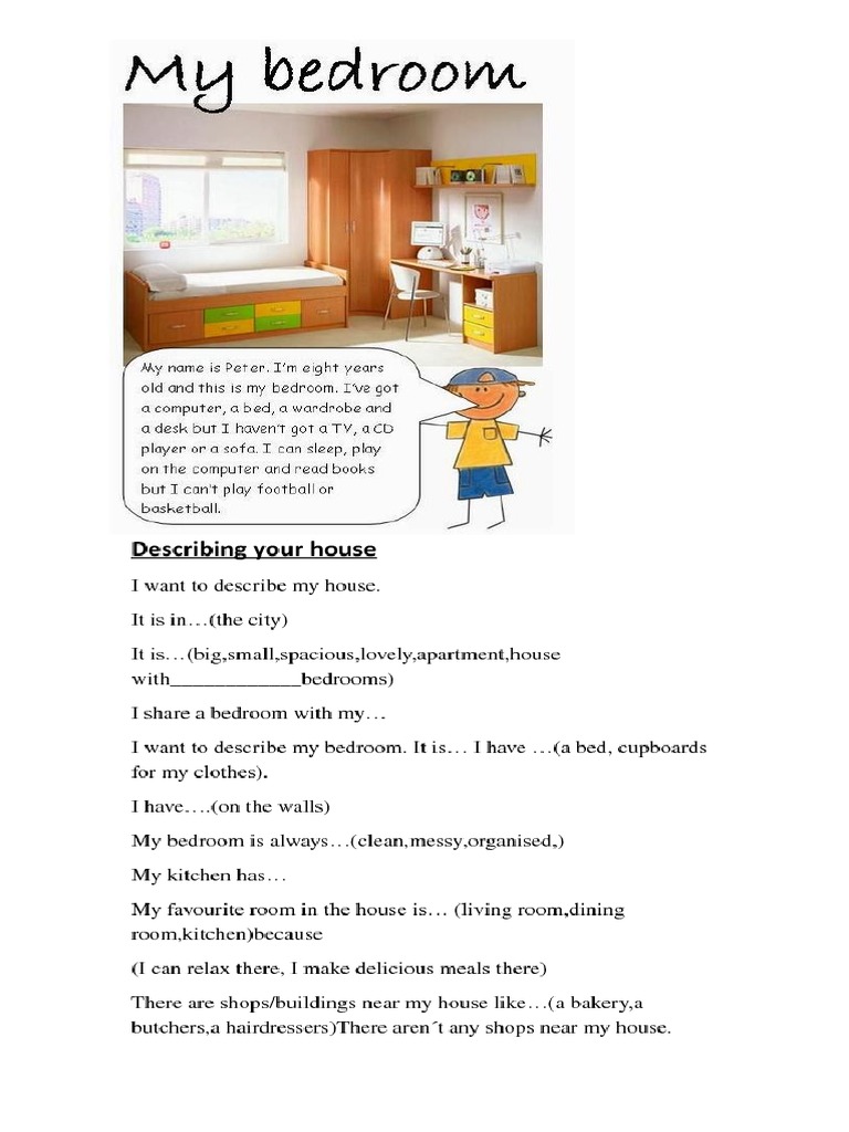My House Describe | PDF