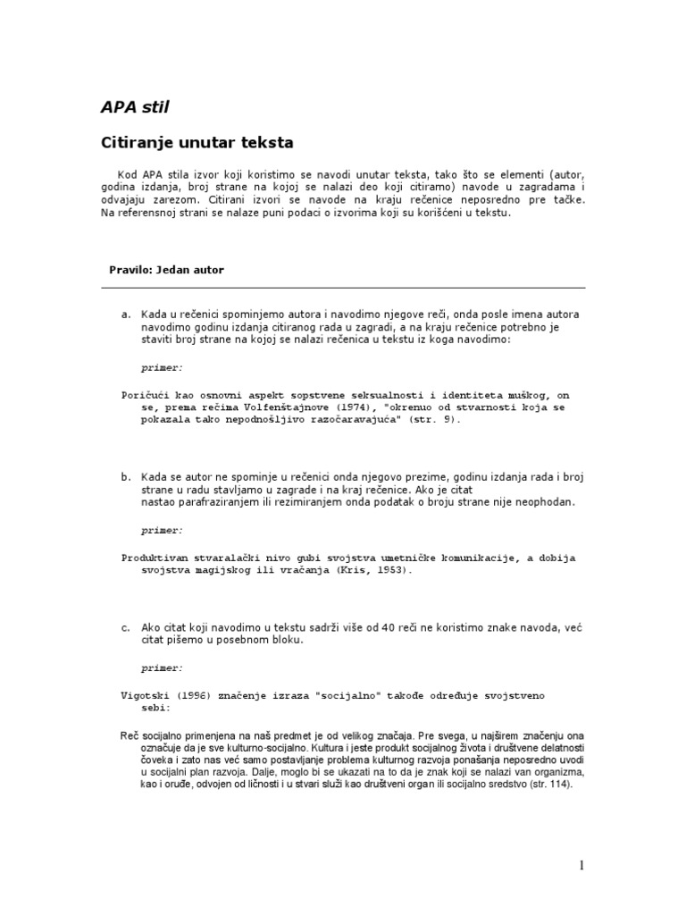 APA Stil | PDF
