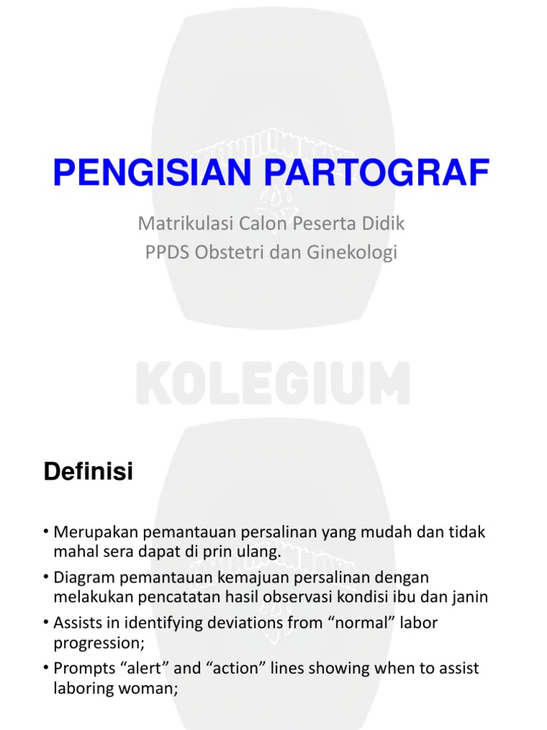 Partograf PDF | PDF