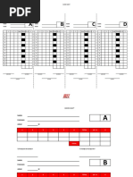 Archery Score Sheet | PDF | Home & Garden