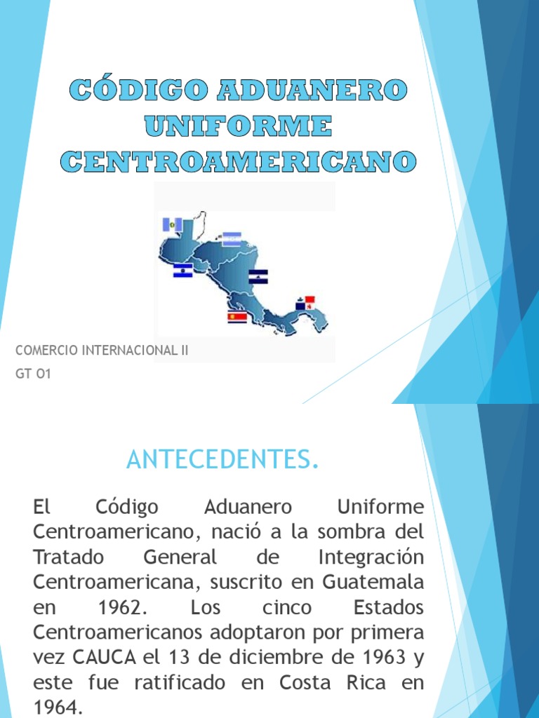 Código Aduanero Uniforme Centroamericano | PDF | aduana | Gobierno