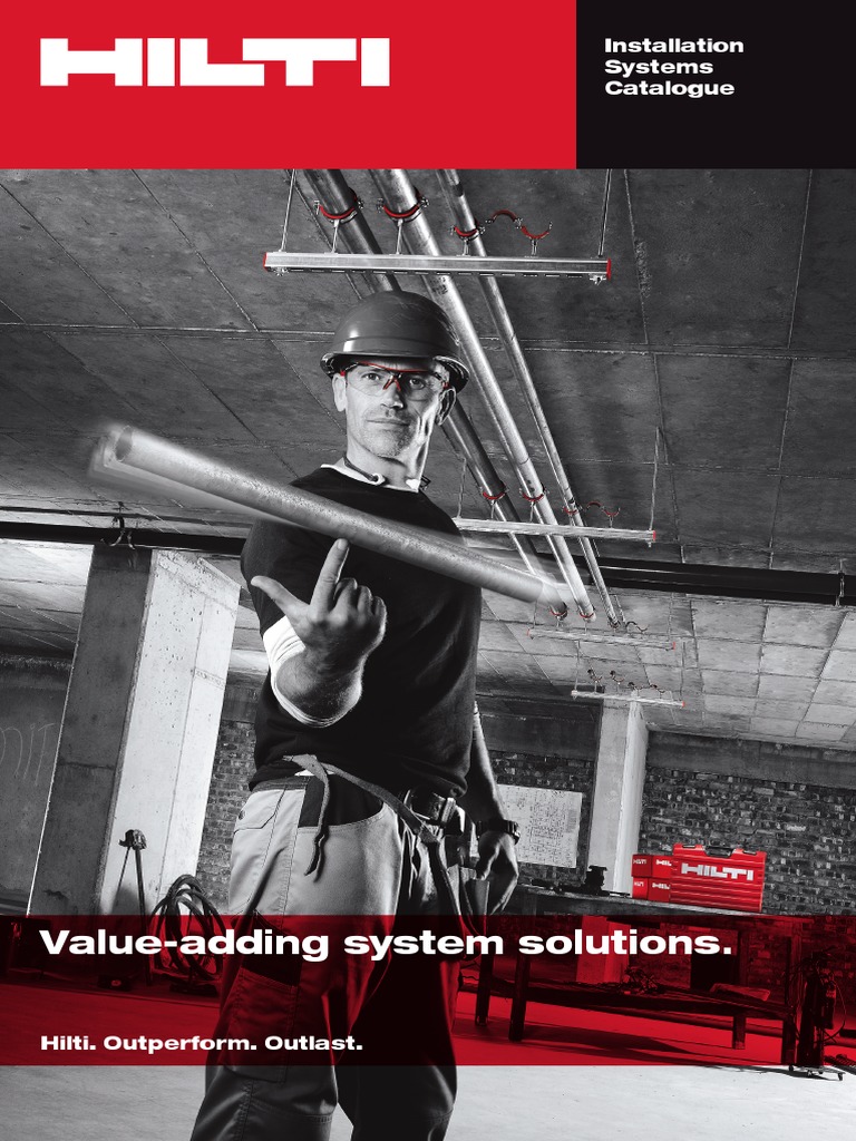 Hilti Installation Systems Catalogue - 2013 | PDF | 3 D Computer ...