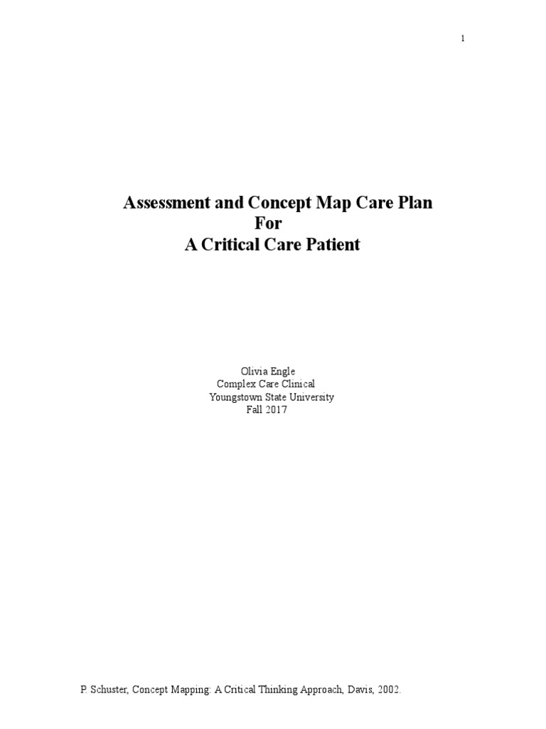 Concept Map CC | PDF | Pain | Major Trauma