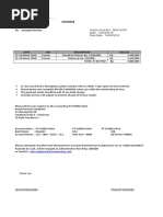 Nota Travel dan Invoice Contoh | PDF