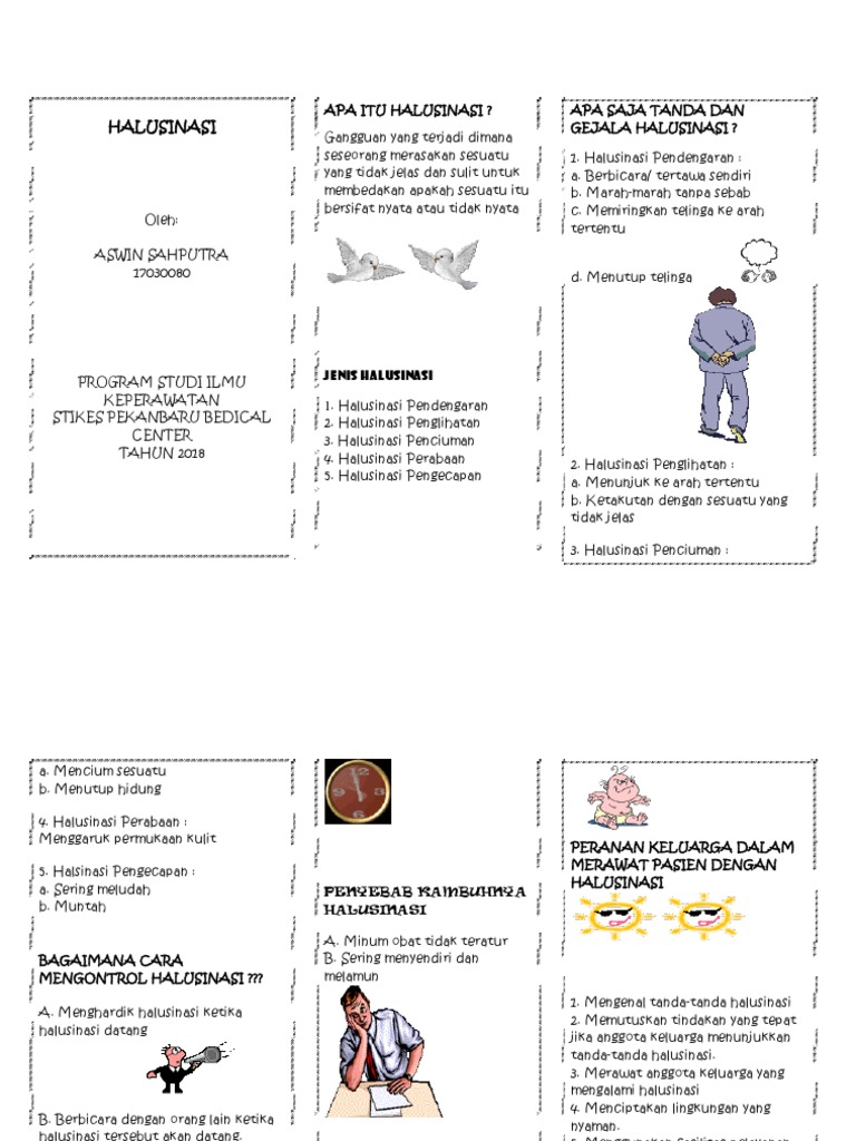 Leaflet Halusinasi | PDF