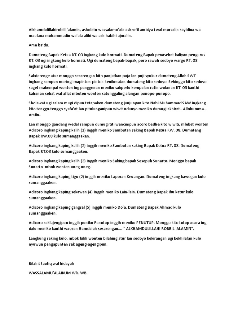 Pranata Adicara | PDF