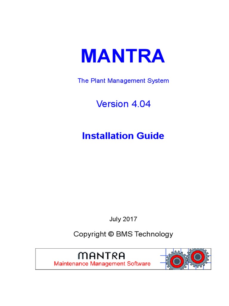 Mantra: Installation Guide | PDF | Dos | Microsoft Windows