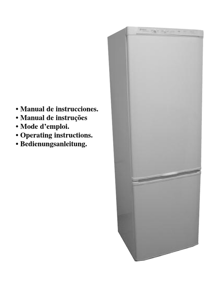Manual Nevera | PDF | Refrigerador | Residuos
