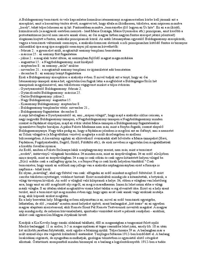 Pálos Jegyzetek - Odt | PDF