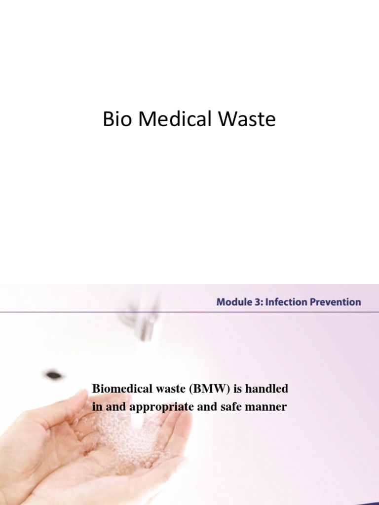 Bio Medical Waste | PDF | Waste Management | Waste