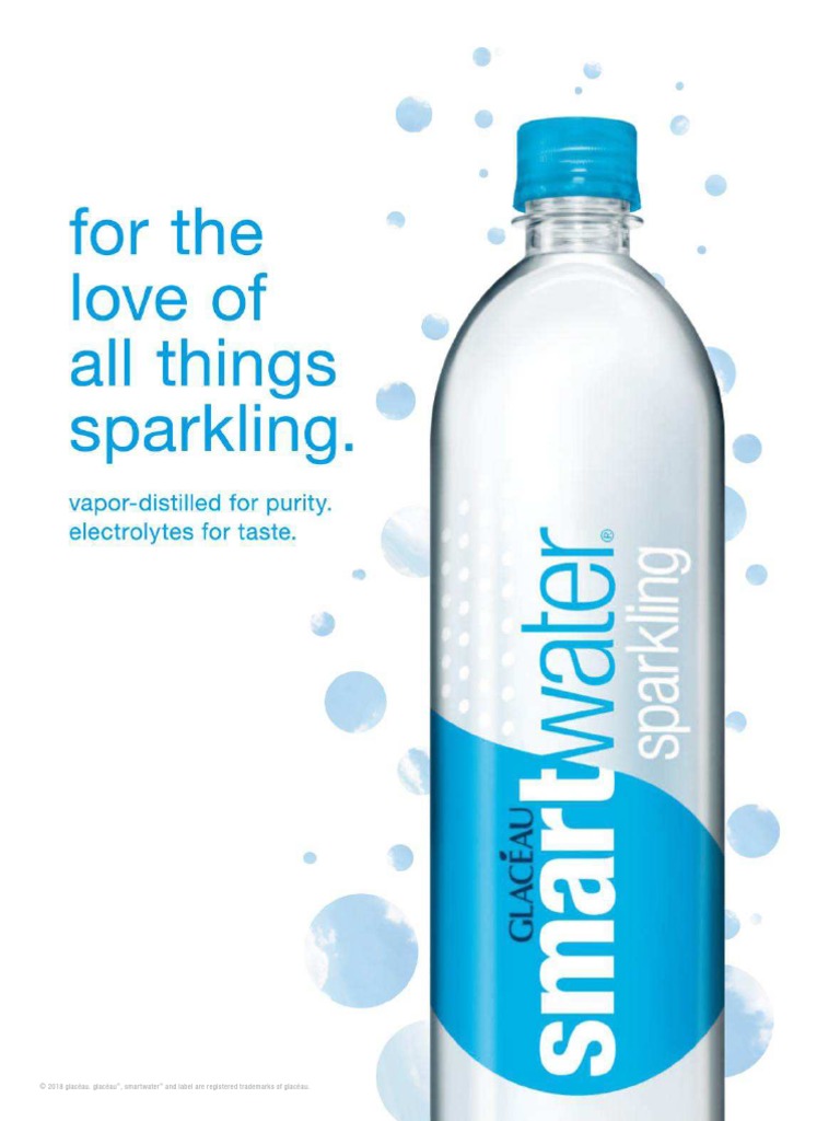 © 2018 Glacéau. Glacéau, Smartwater and Label Are Registered Trademarks ...