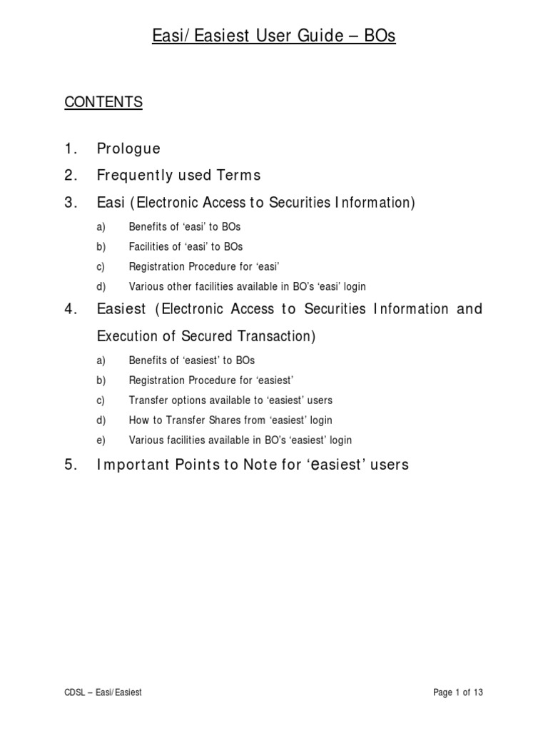 Easiest OperatingInstructions BO | Download Free PDF | Authentication ...