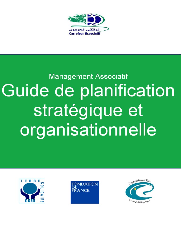 Guide de planification stratégique NPO | PDF | Stratégie militaire ...