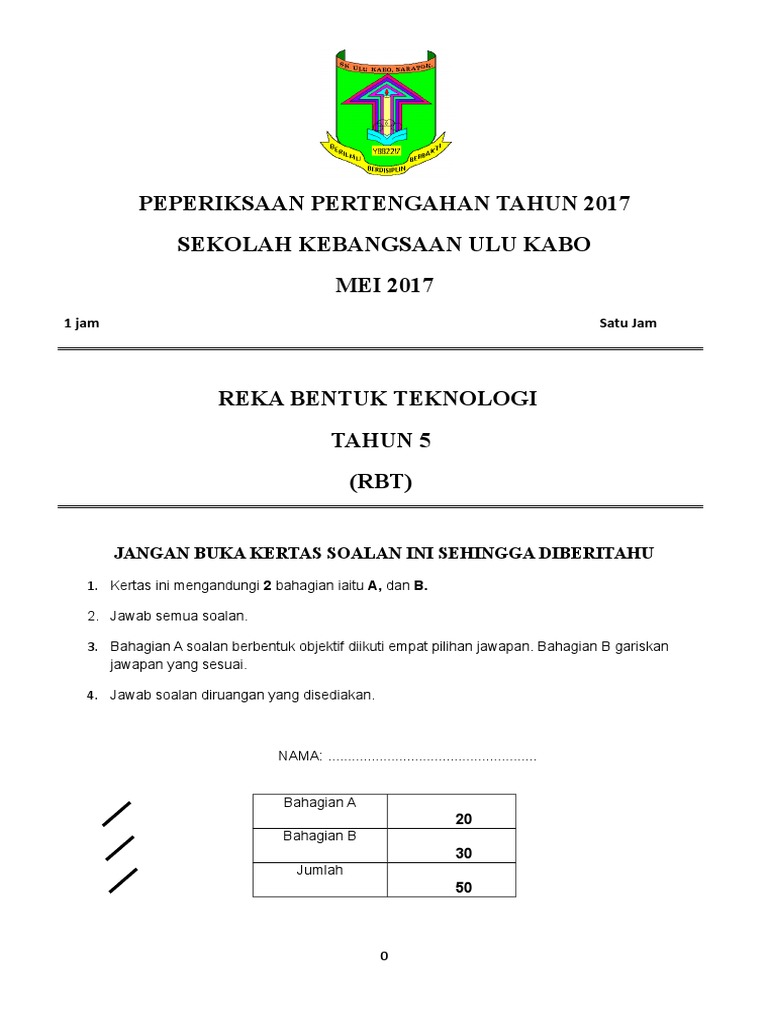 RBT Tahun 5 | PDF