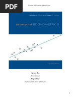 Basic Econometrics 5th Edition Gujarati Solutions Manual | PDF ...