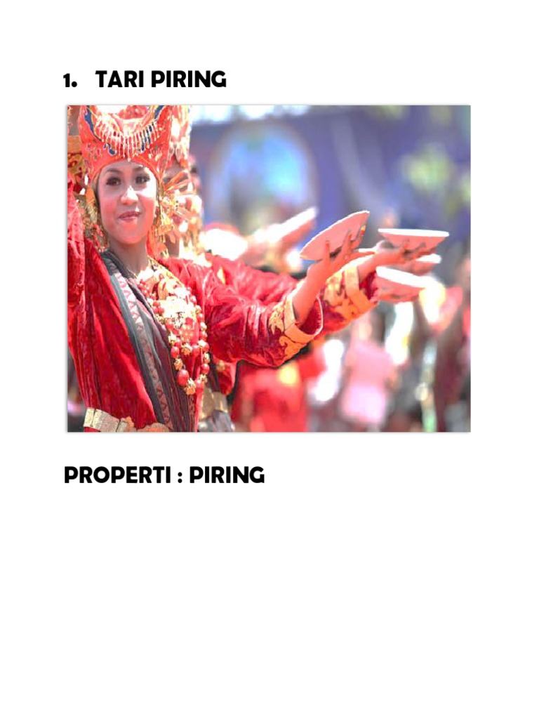 Tari Piring | PDF | History