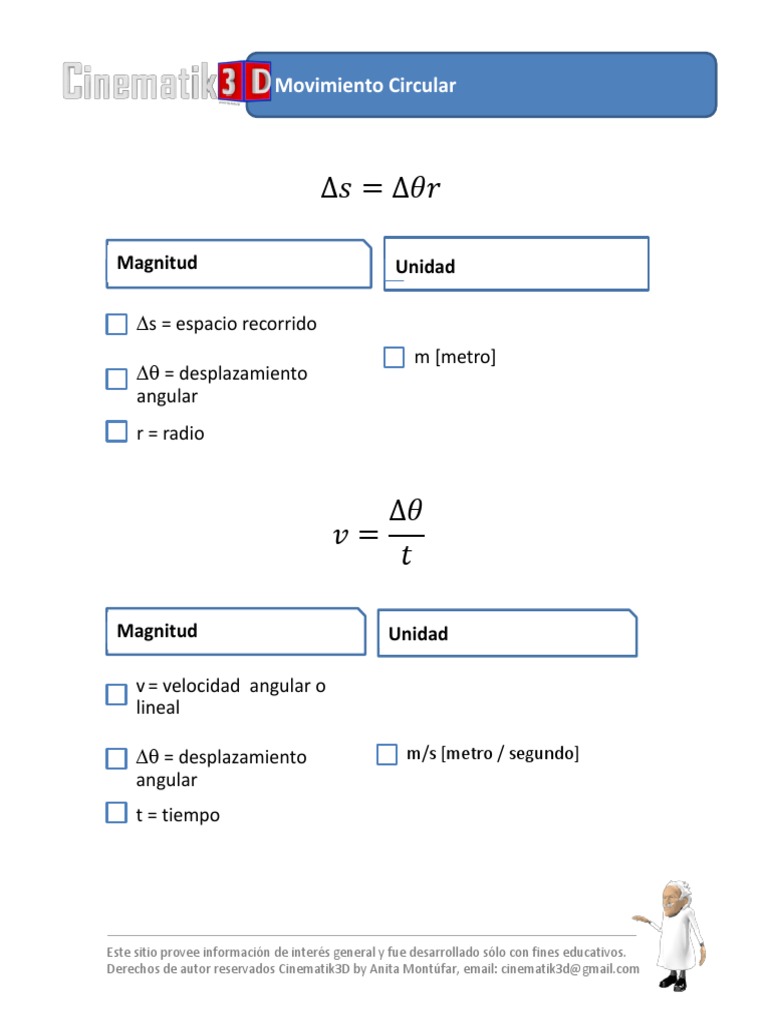 Formula MC PDF | PDF | Fenomeno fisico | Cantidad