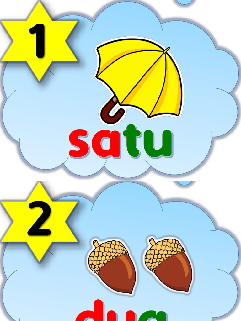 Flashcard Nombor 1-20 | PDF