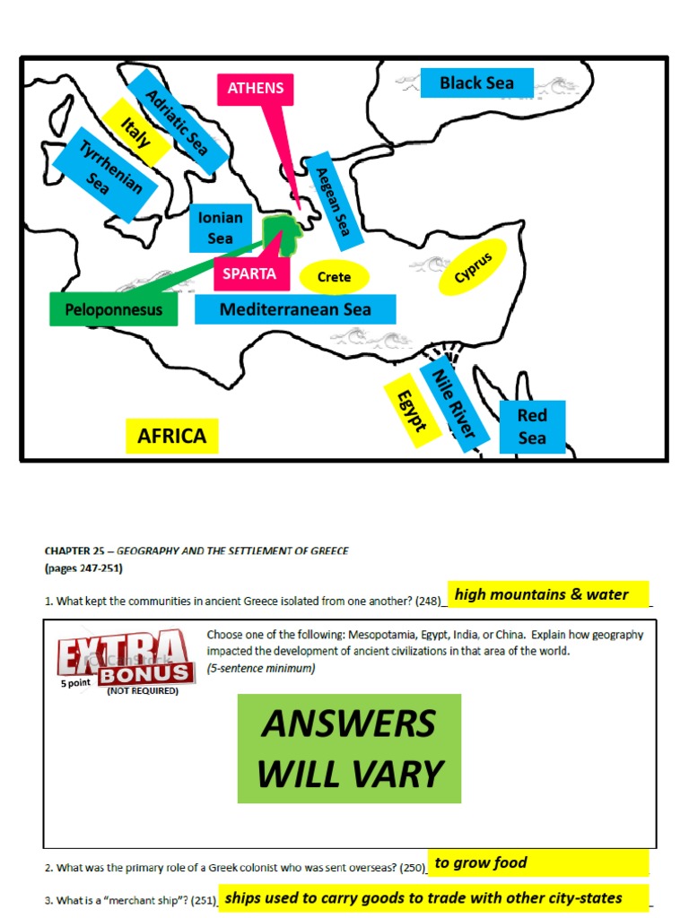 Greece Study Guide Answer Key | Download Free PDF | Tyrant | Ancient Greece