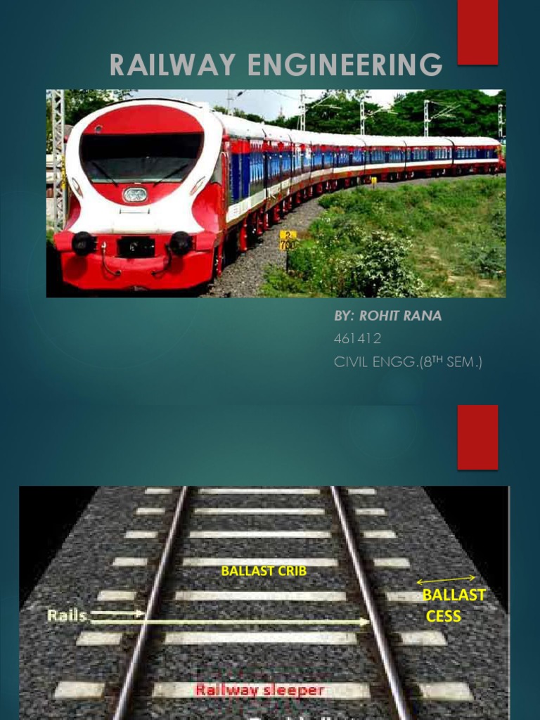 Railway Engineering: By: Rohit Rana | PDF