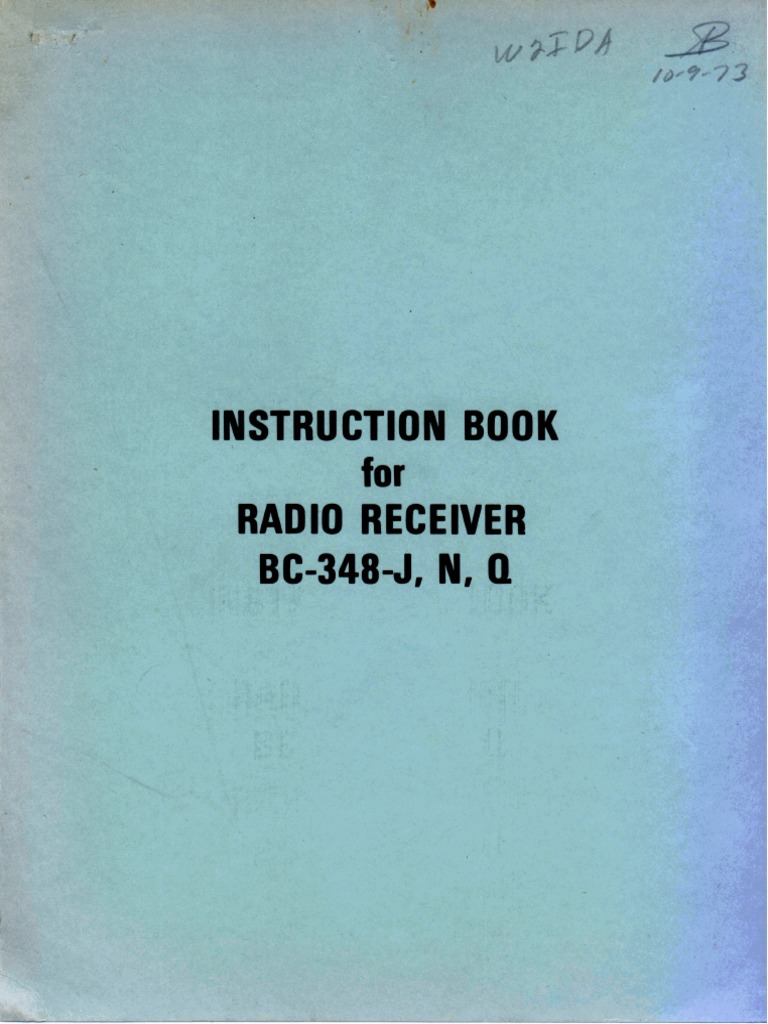 BC-348-J, - N, - Q | Download Free PDF | Amplifier | Electronic Oscillator