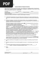 BDO Credit Card Dispute Instructions | PDF | Financial Transaction ...