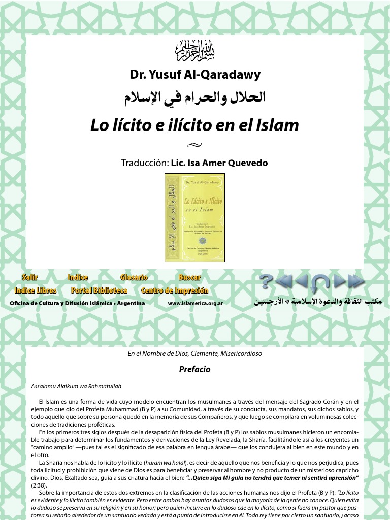 Licito Ilicito PDF | PDF | musulmán | Corán