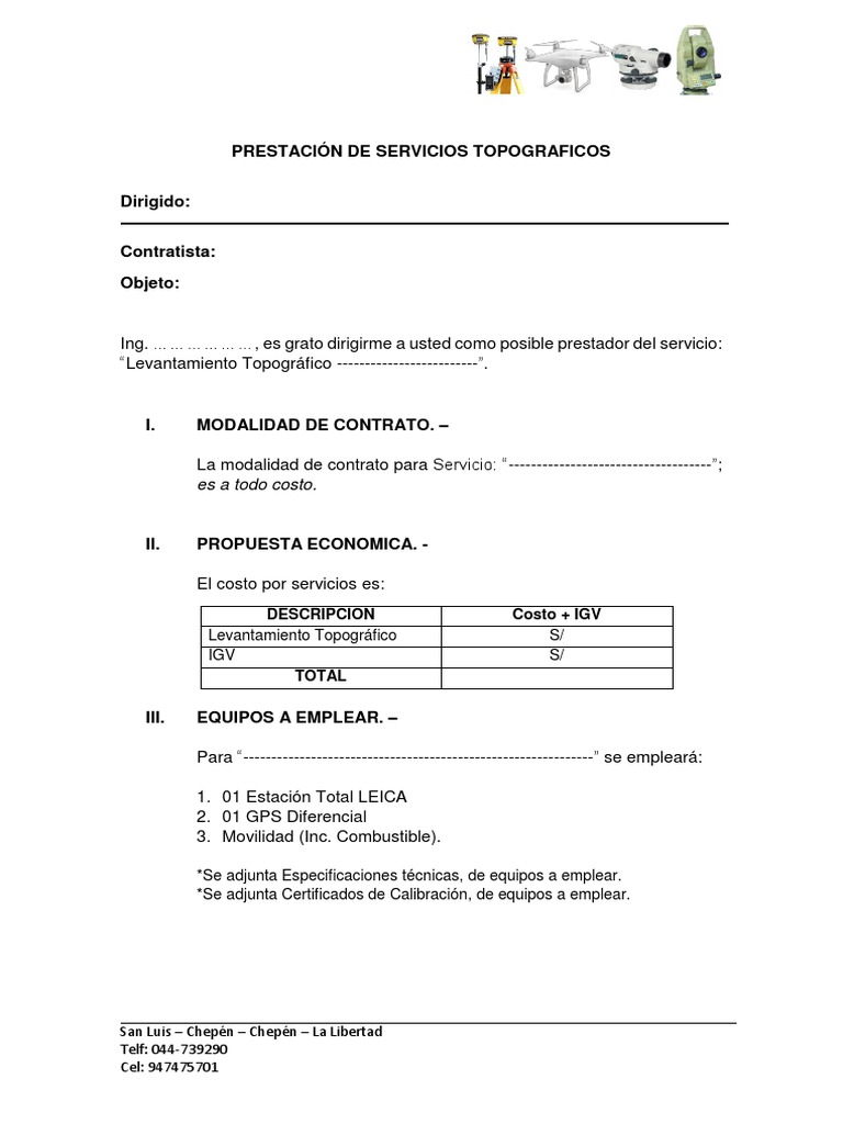 Modelo de Proforma | PDF | Science | Tecnología (general)