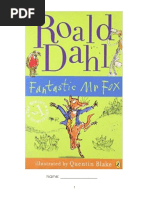 Fantastic MR Fox Chapter 1 and 2 | PDF | General Fiction