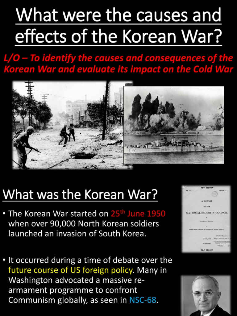 The Korean War Causes and Effects | Korean War | Cold War