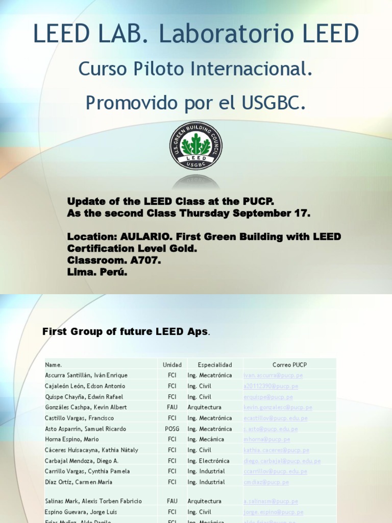 Leed Lab Report. | Download Free PDF | Leadership In Energy And ...