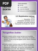 Kode Etik Kedokteran Indonesia - MKEK IDI | PDF