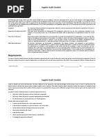 Manufacturing Process Audit: Example Report | PDF | Audit ...