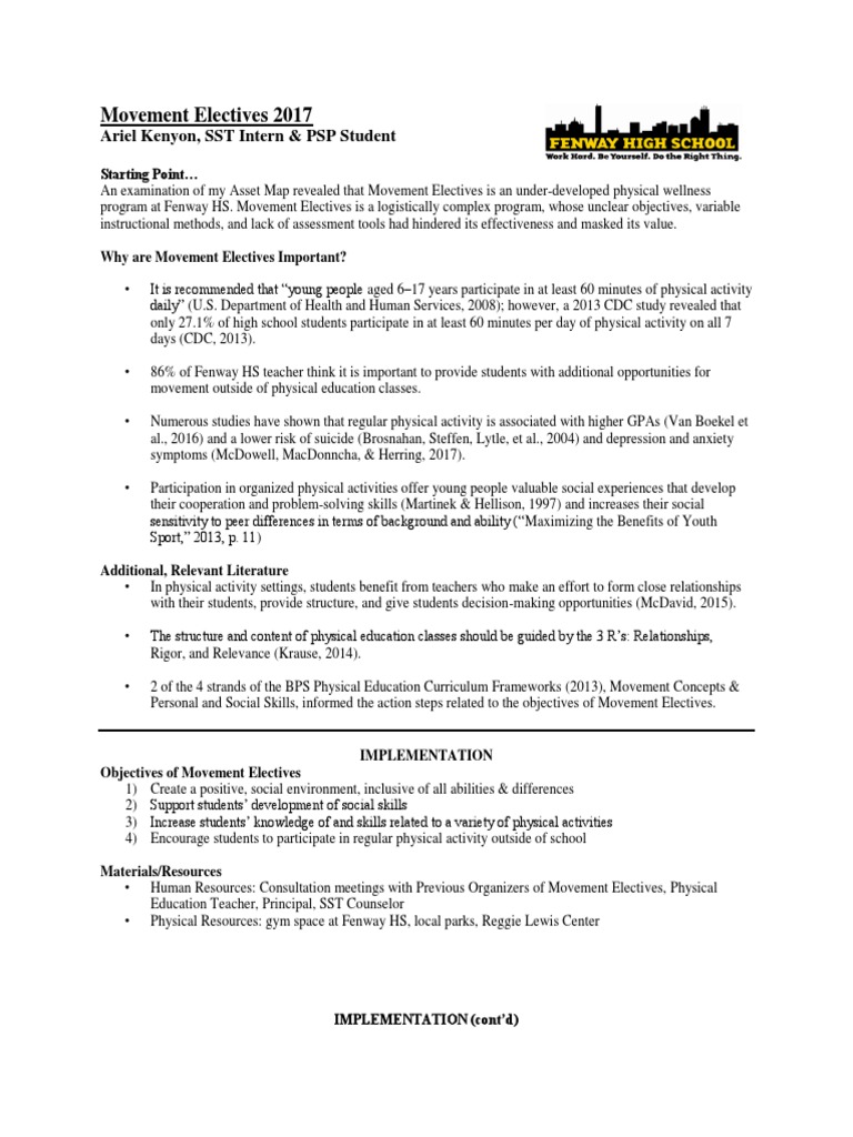 One Page Handout | PDF | Program Evaluation | Evaluation