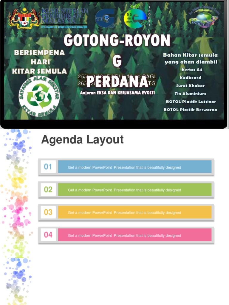 Simple Monitor PowerPoint Template | PDF | Infographics | Microsoft ...