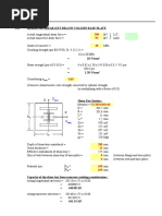 Base Plate Design Example | PDF | Mechanical Engineering | Structural ...