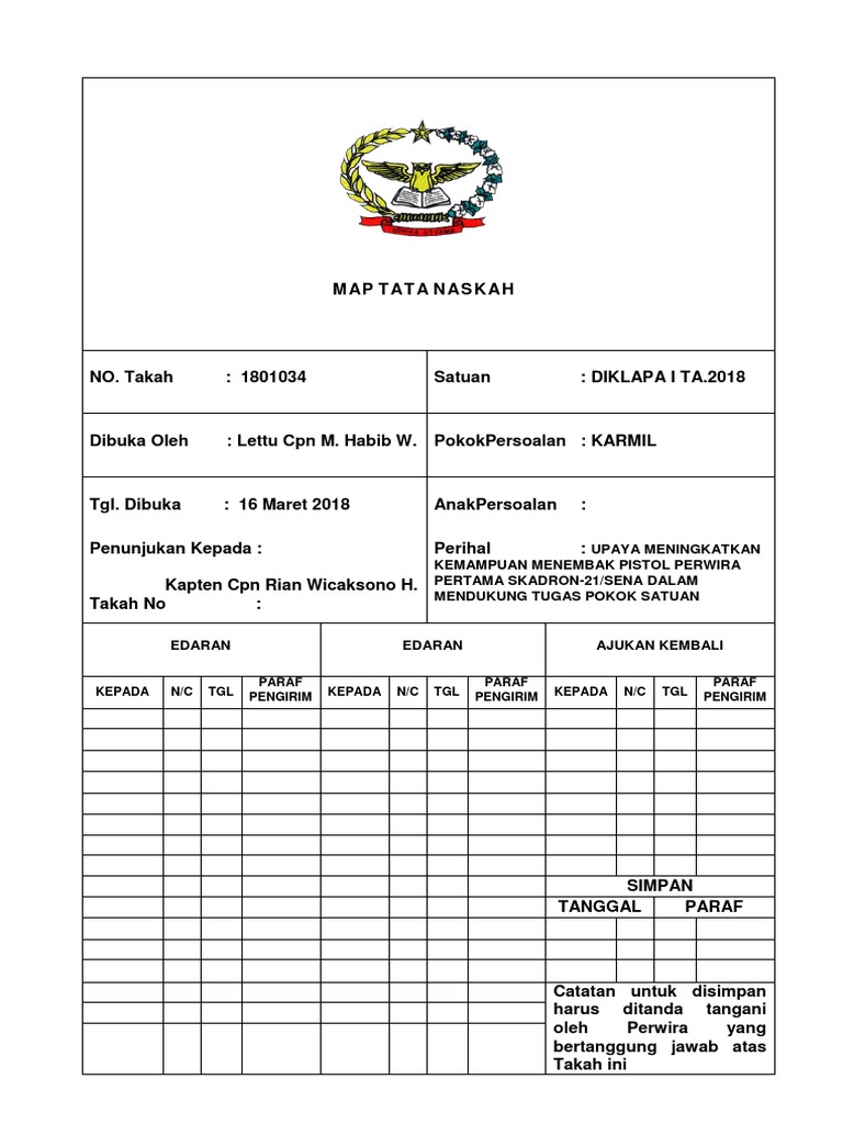 Format Takah | PDF