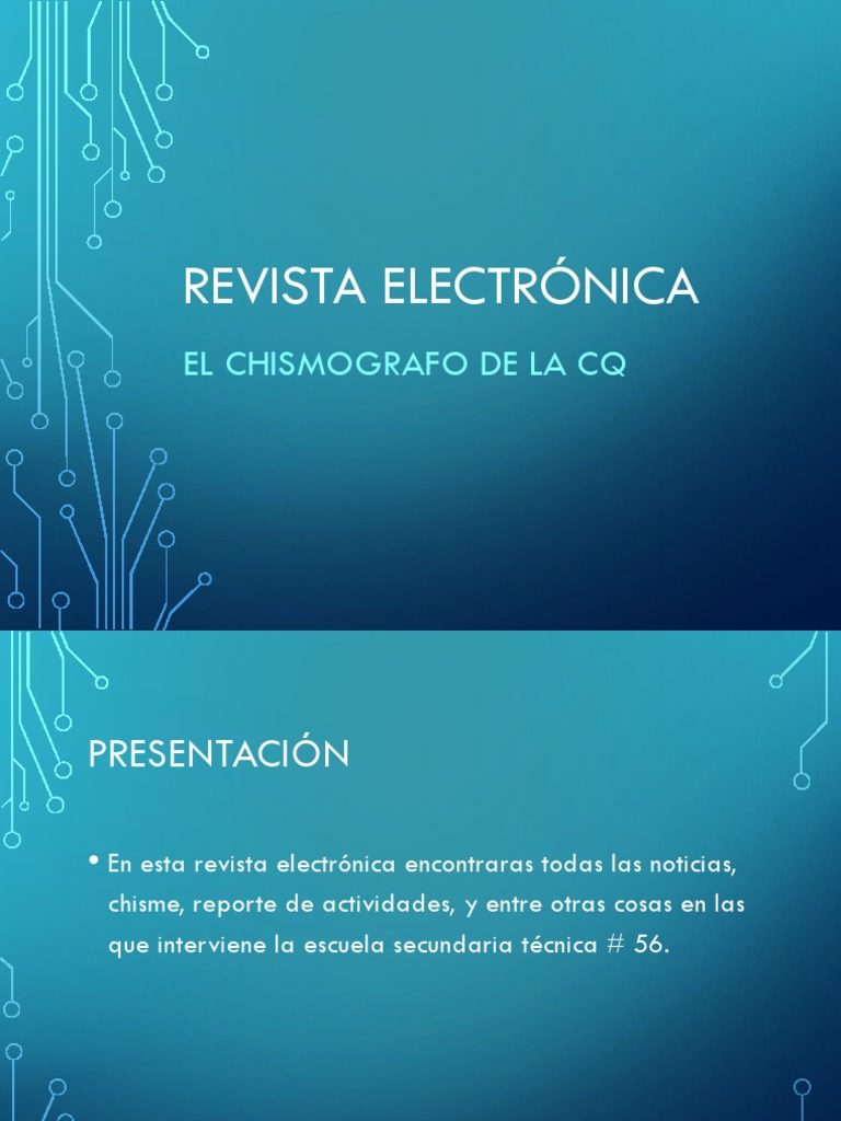 Revista Electronica | PDF