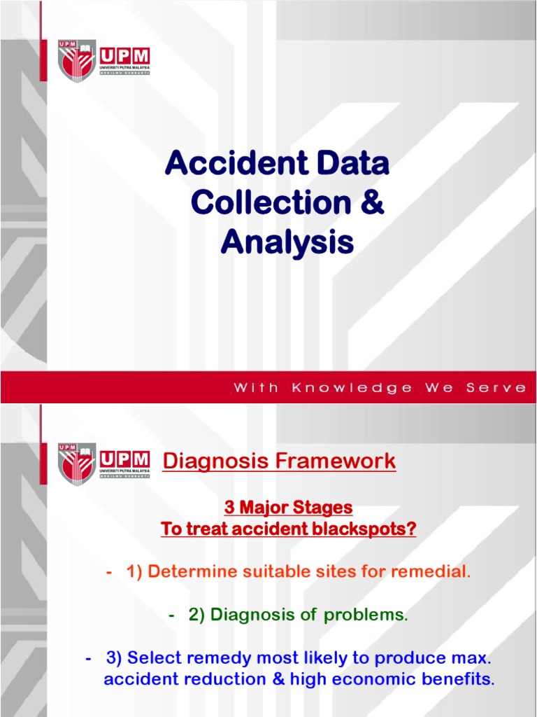 Accident Data Collection and Analysis Guide | PDF | Traffic Collision ...