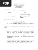 Sample Motion For Postponement | PDF | Lawsuit | Legal Procedure