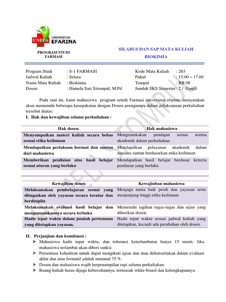Biokimia (Farmasi) | PDF