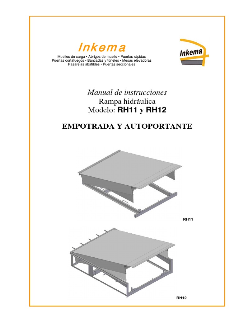 Manual Rh11 y 12 v03 Esp | PDF | Ingeniería mecánica | Science