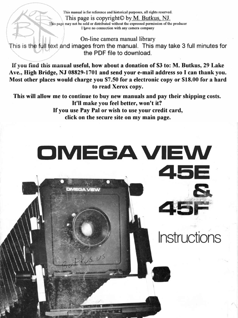 Omega View 45e 45F | PDF | Aplicações de vidro | Imagem