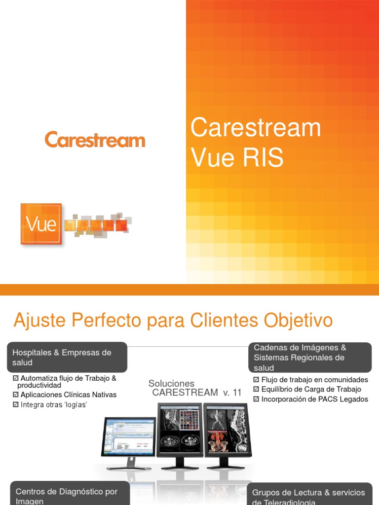 Ris Carestream | PDF | Usabilidad | Imagenes medicas