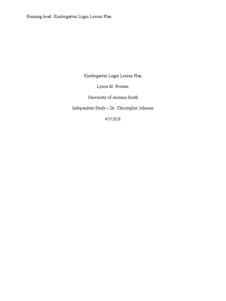 Independent Study - Instructional Design Proposal | PDF | Lesson Plan ...