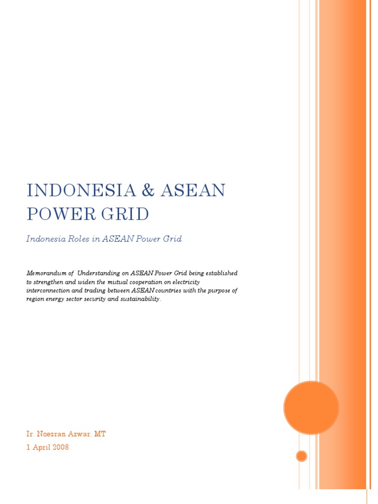 Indonesia & ASEAN Power Grid | PDF | Association Of Southeast Asian ...
