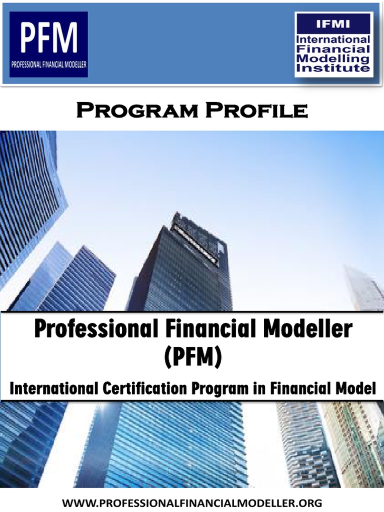 PFM Program Profile International Program | PDF | Valuation (Finance ...