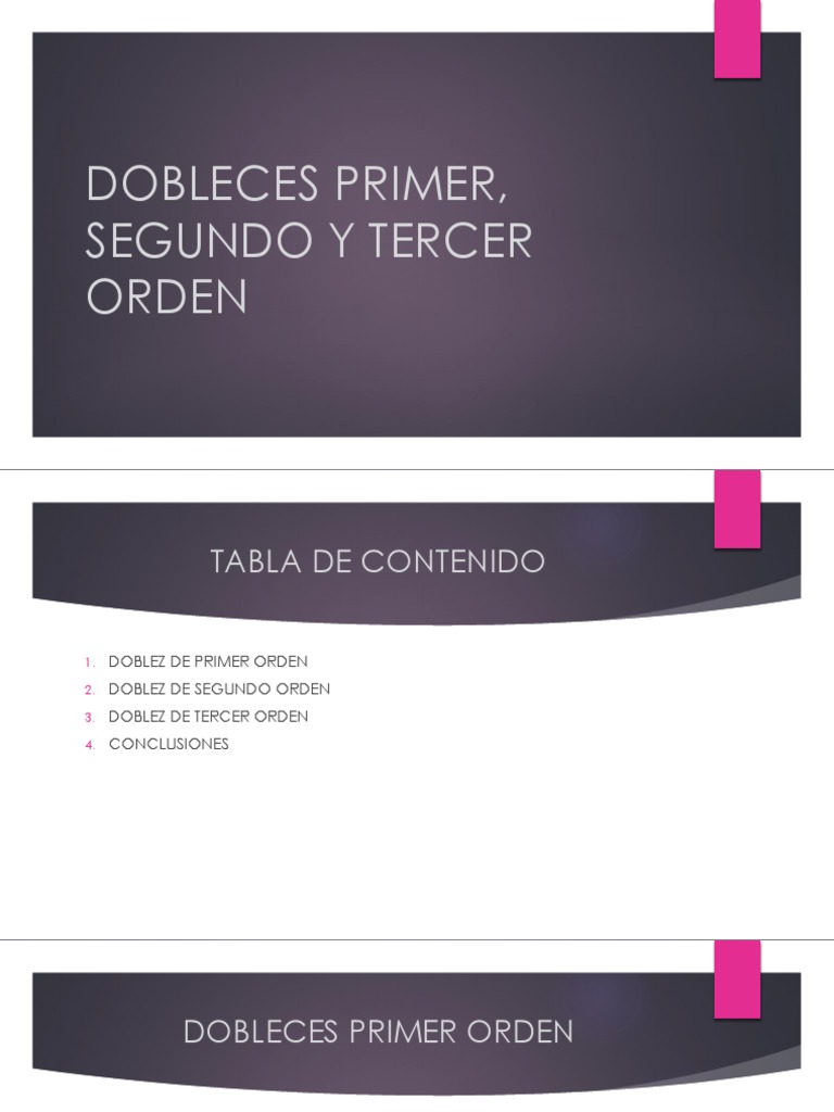 Dobleces Primer, Segundo y Tercer Orden | PDF | Ortodoncia | Boca