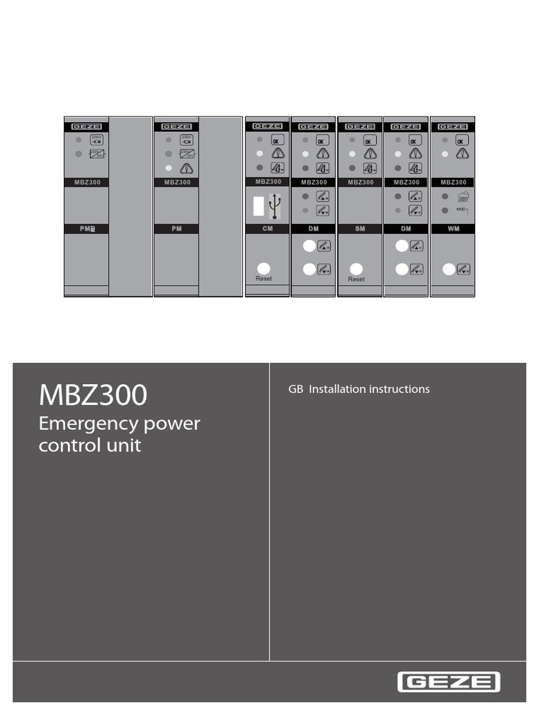MBZ300 Montaza | PDF | Power Supply | Mains Electricity